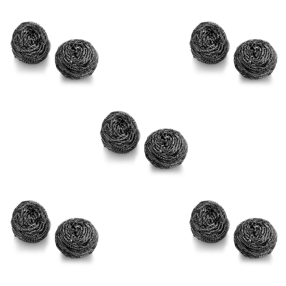 Corrazi Magic Spiral Steel Wool for Brio Steam Cleaners, 5 Pack ...