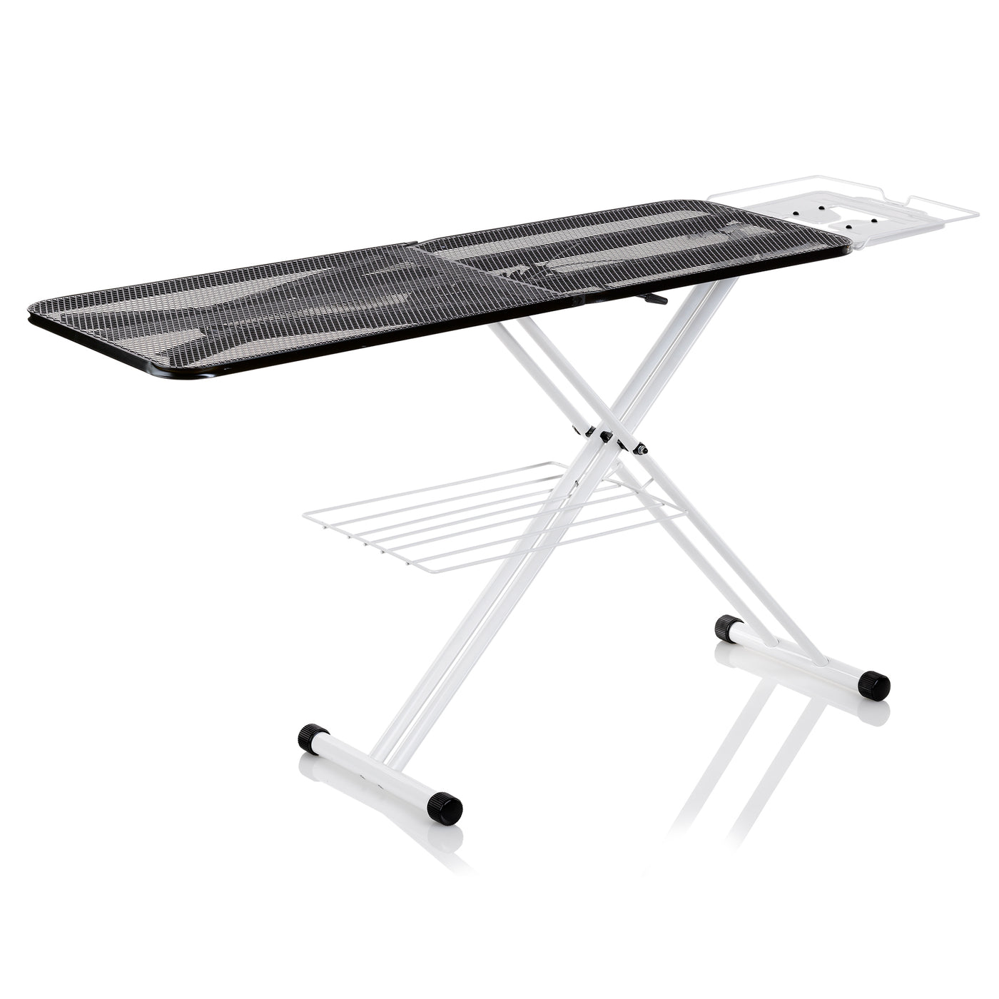 2-in-1 Premium Home Ironing Board with Vera Foam Cover Set and Conex H ...