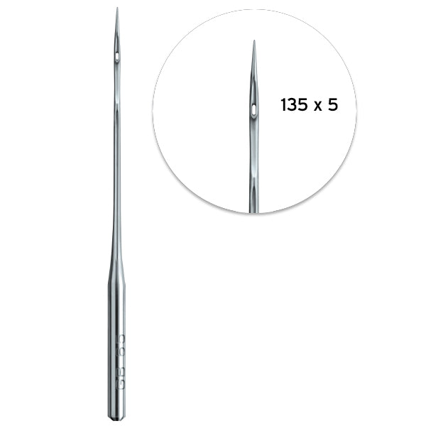 135 x 5 Groz-Beckert® Sewing Machine Needle, Various sizes, 10 x 10 Pa ...
